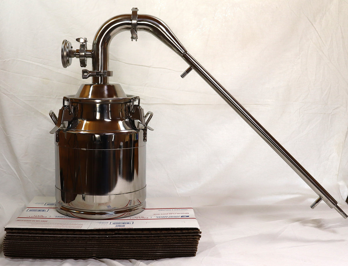 3 Gallon Moonshine Whiskey Pot Still 3x Heavier Than Cheap China Still ...