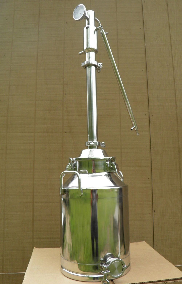 8 Gallon Moonshine Still with 2" Stainless Reflux Column – Moonshine ...